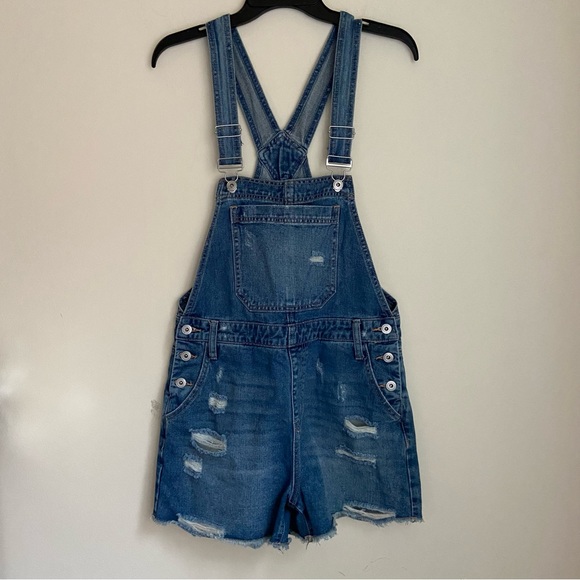 Altar'd State | Jeans | Nwt Altard State Medium Blue Overalls | Poshmark